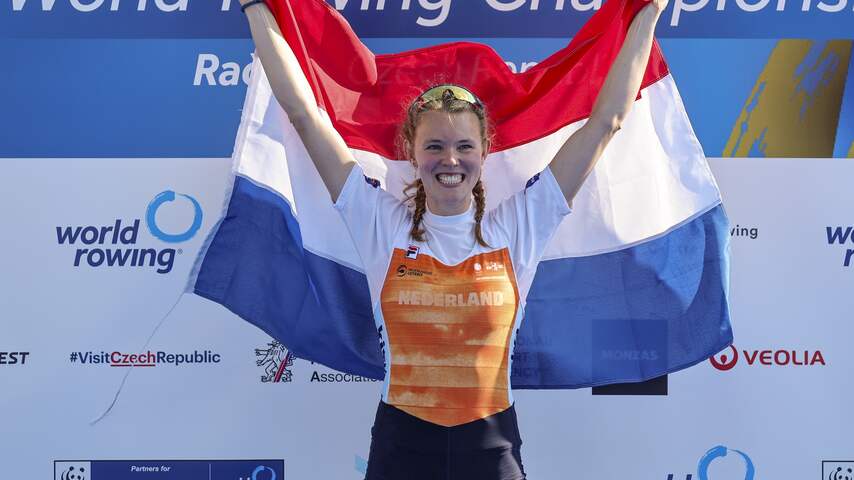 Roeister Florijn pakt overtuigend eerste Nederlandse wereldtitel in de skiff | Sport Overig | NU.nl