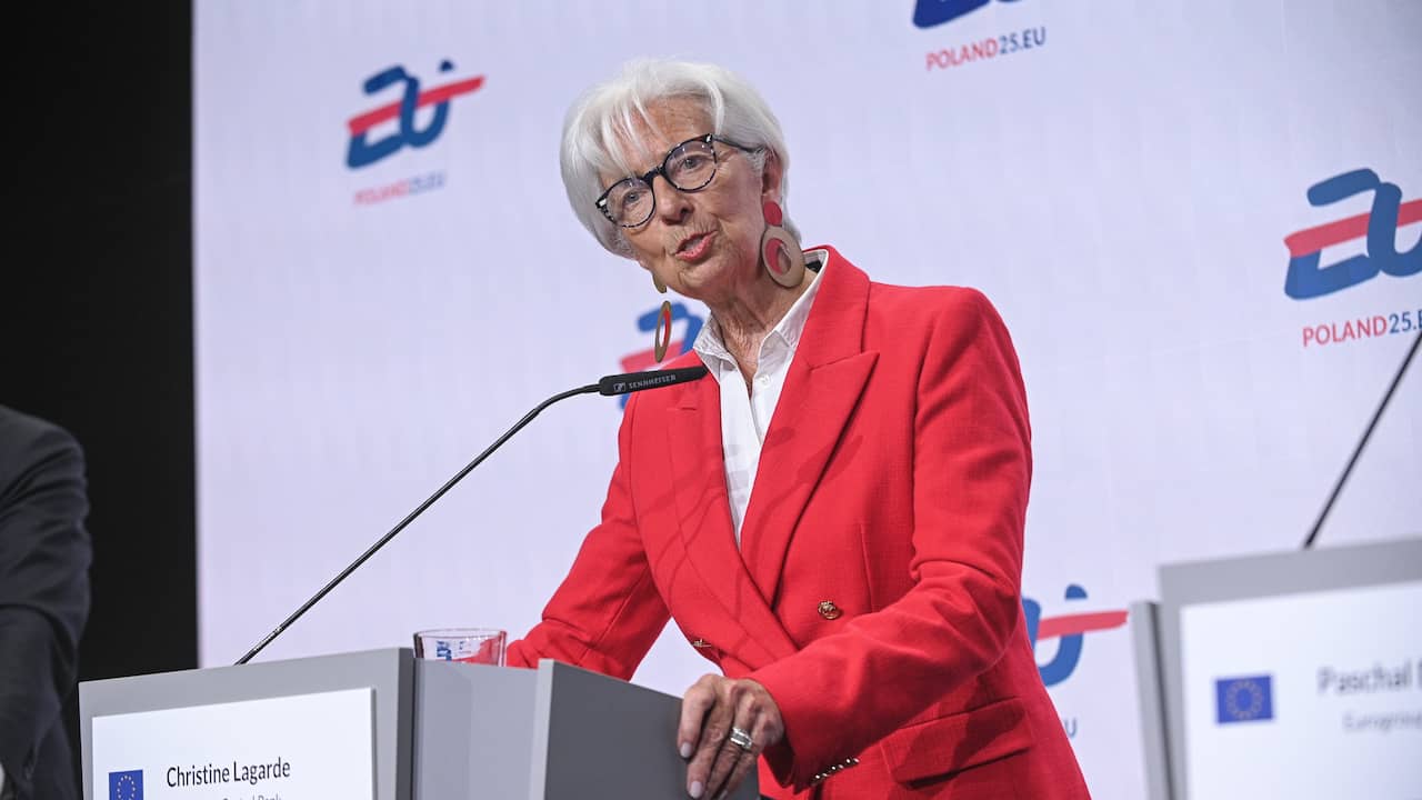 ECB wil Europese economie versterken in handelsoorlog en verlaagt rente | Economie | NU.nl