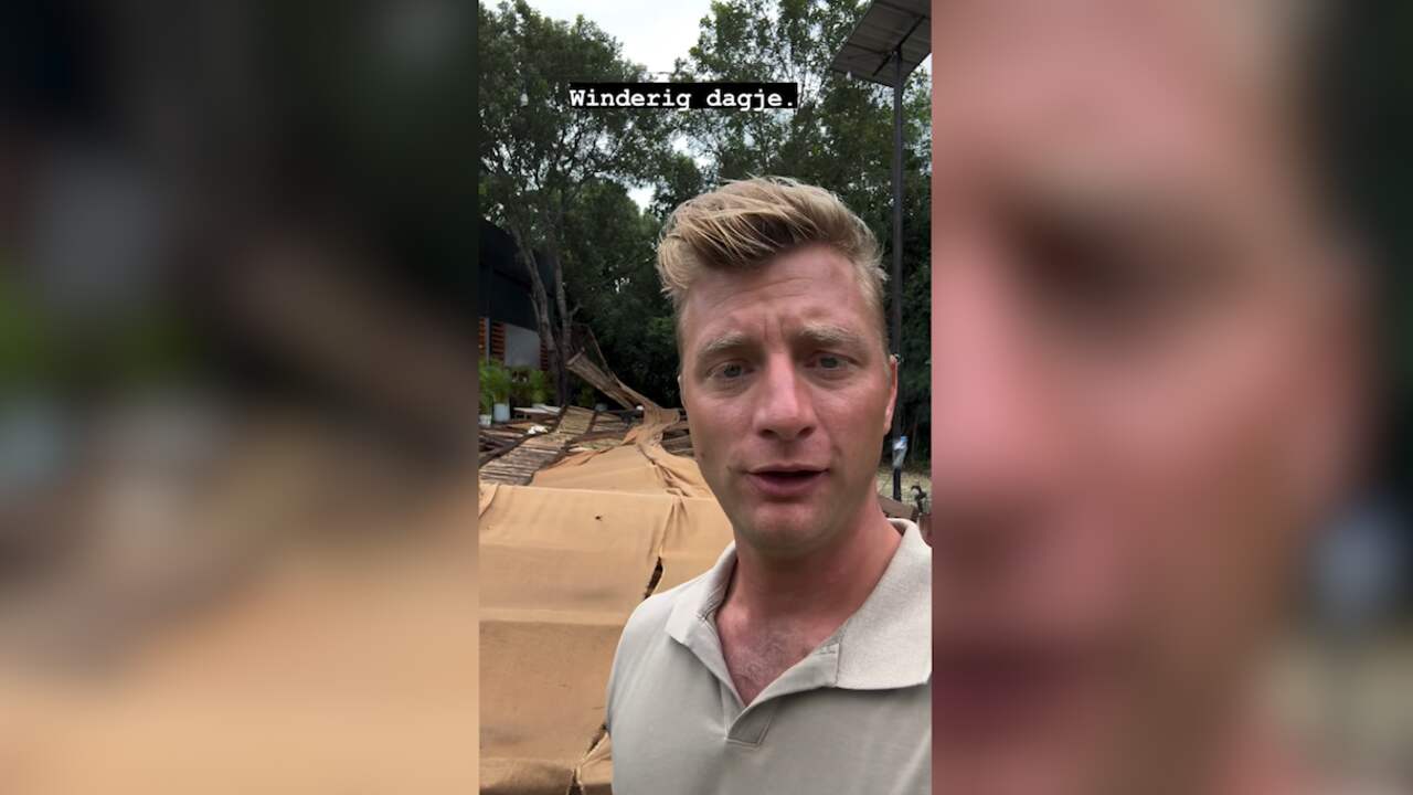 Jan Versteegh krijgt een orkaan op bezoek | NU.nl