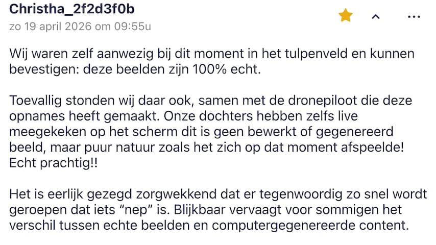 We trekken zelfs de natuur in twijfel | Van de redactie | NU.nl