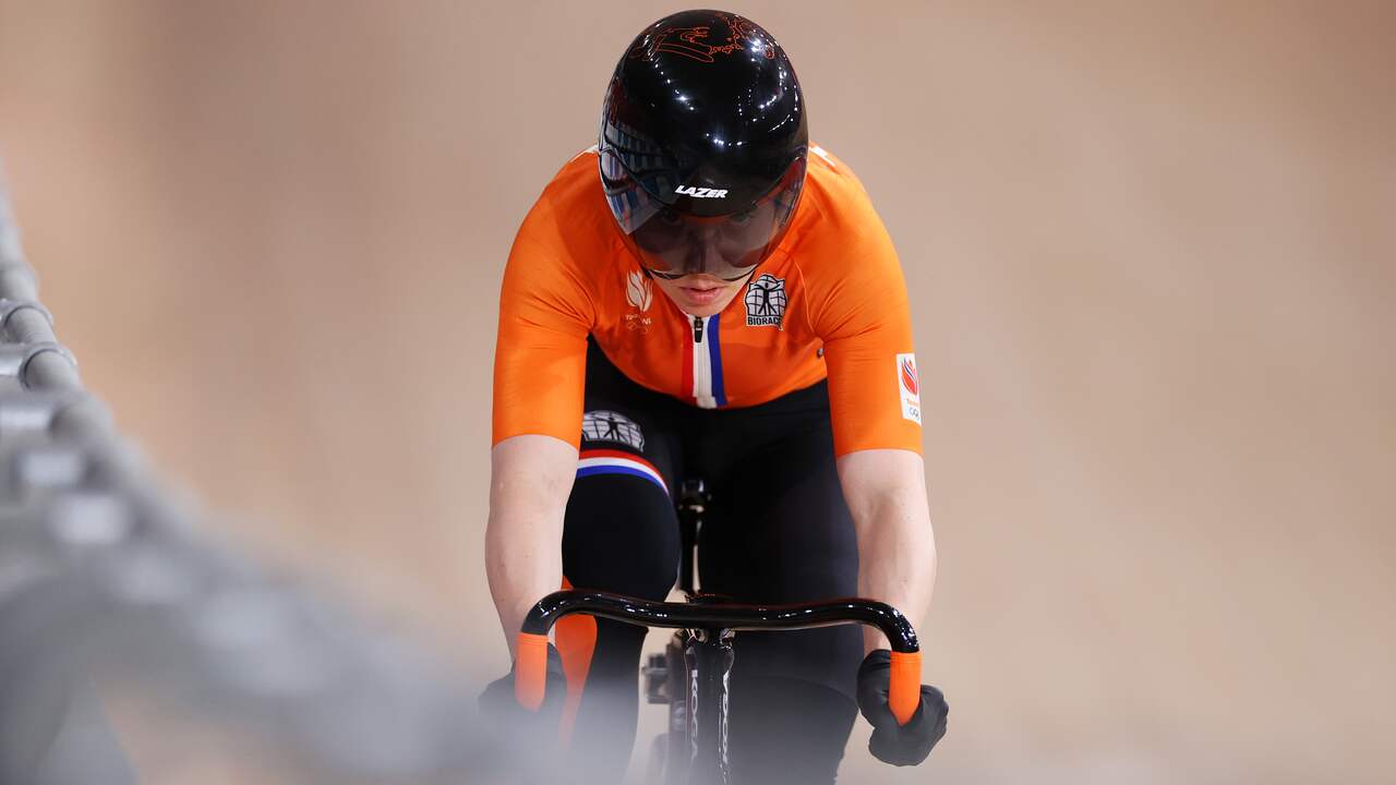 Van Riessen maakt bij WK baanwielrennen rentree na zware val bij Spelen ...