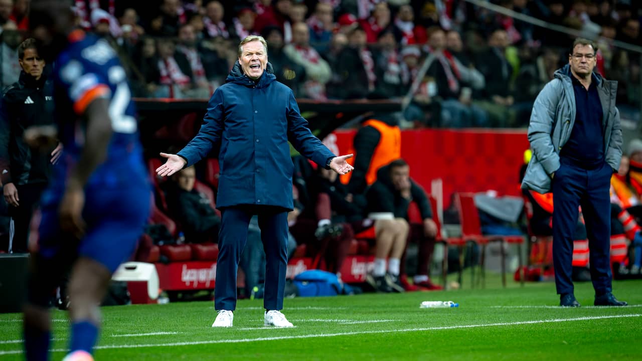 Koeman oordeelt hard over tegengoal Oranje in Polen: 'Dit mag nooit ...