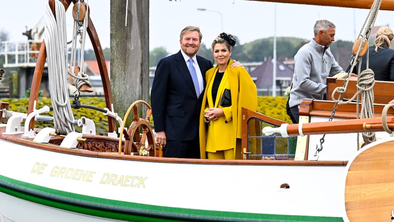 Willem-Alexander en Máxima slapen tijdens bezoek aan Wadden op Beatrix ...