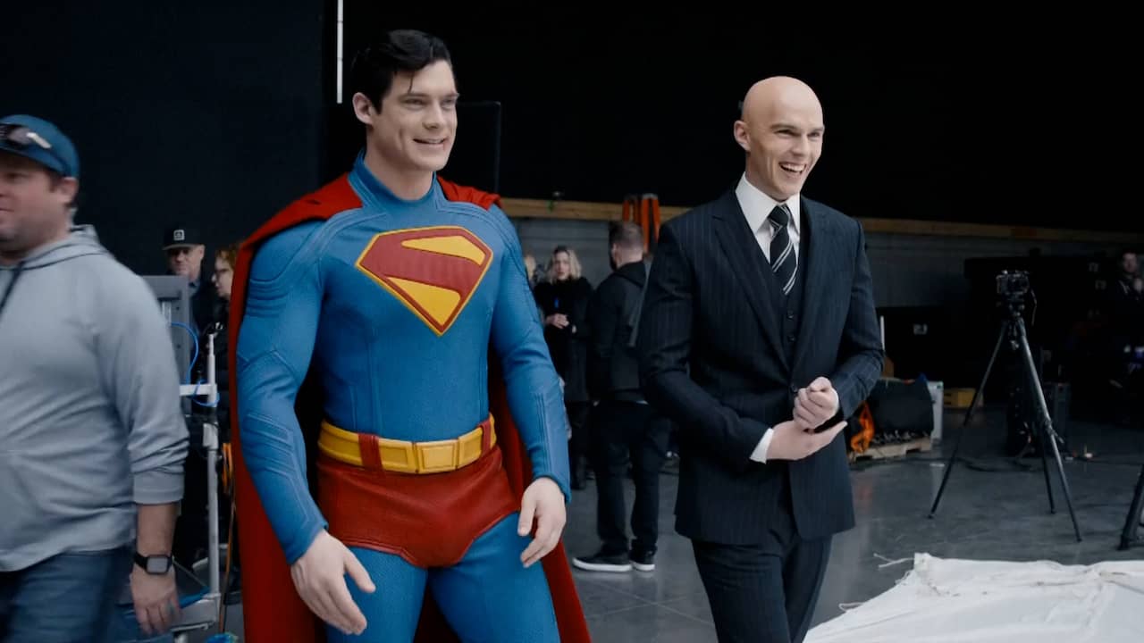 DC Studios geeft kijkje achter schermen bij nieuwste Superman | NU.nl
