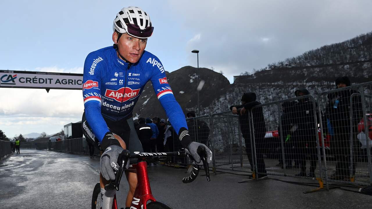 Van der Poel denkt dat hij ook in mindere vorm Milaan-San Remo kan ...