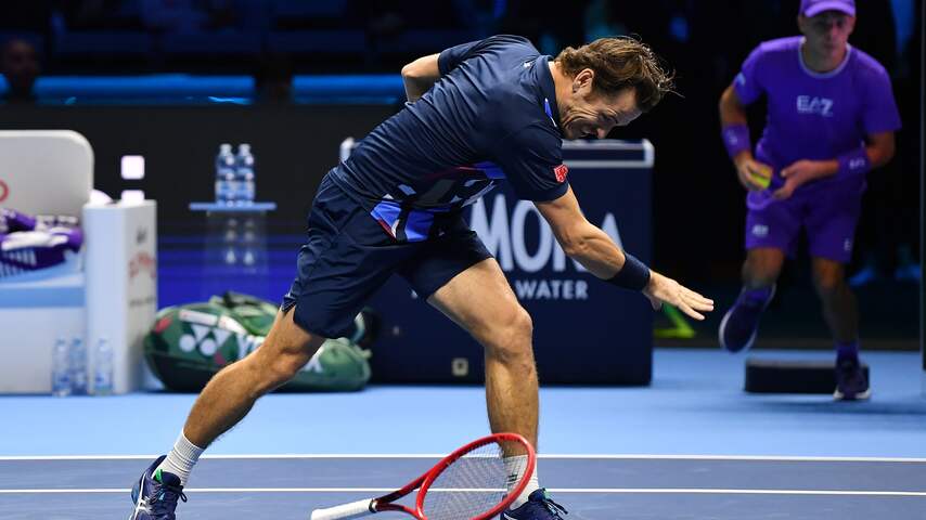 Dubbelspeler Koolhof snel klaar op ATP Finals, blik op afscheid in ...