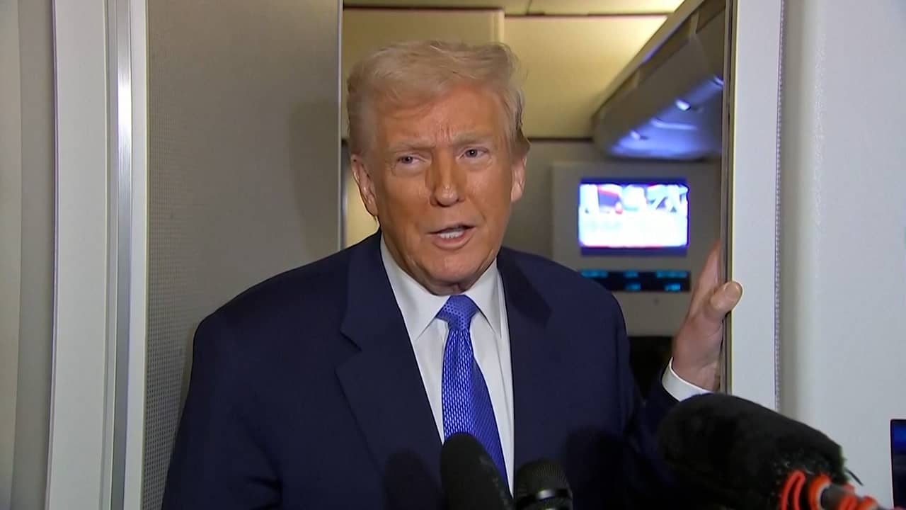 Trump reageert geïrriteerd op vraag van journalist over Poetin | NU.nl