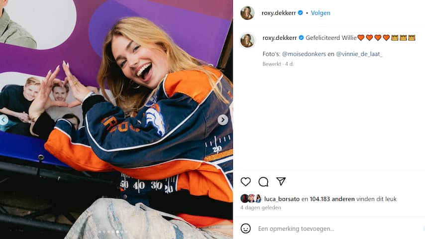 Roxy Dekker over Bankzitter Koen van Heest: 'We hebben het gezellig met ...