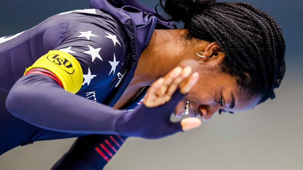 Misser kost Amerikaanse revelatie Jackson olympisch ticket op 500 meter ...