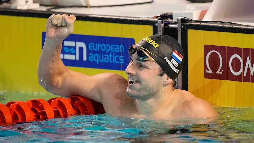 Kamminga pakt Europese titel op 100 meter schoolslag, brons voor Corbeau | Sport Overig | NU.nl