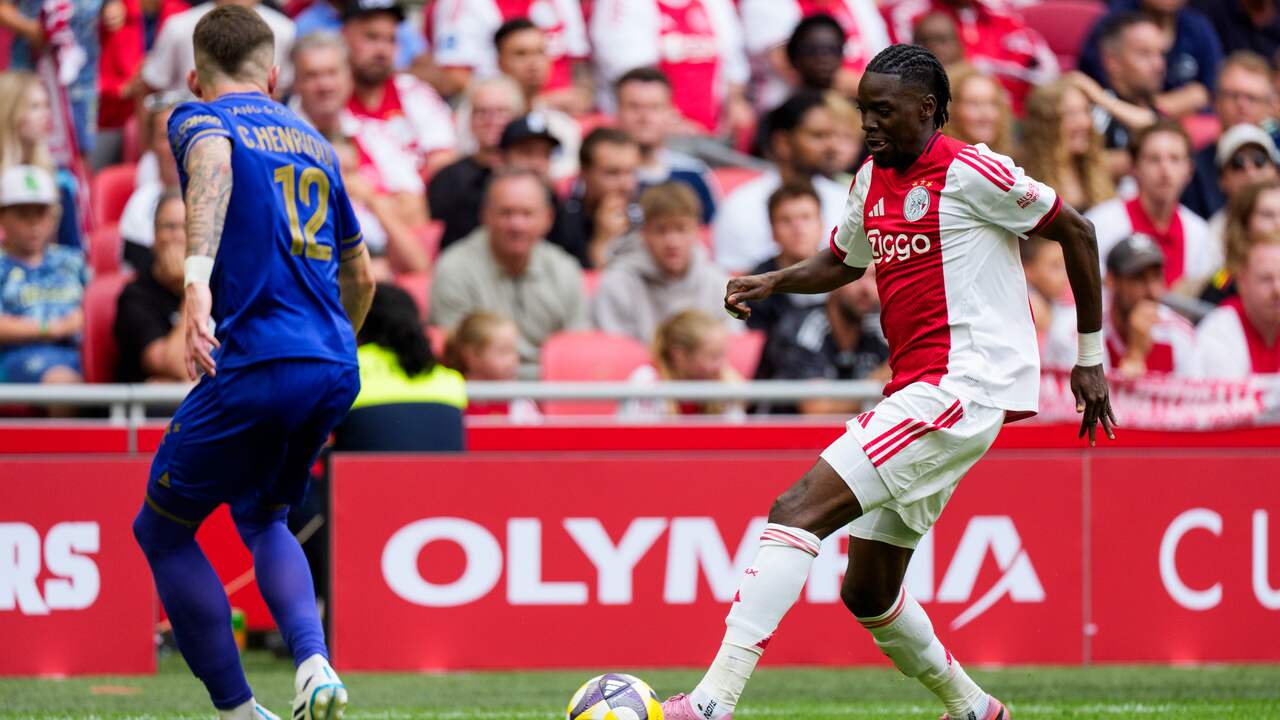 Ajax speelt gelijk tegen AS Monaco in laatste oefenduel, invaller Brobbey valt uit | Voetbal | NU.nl