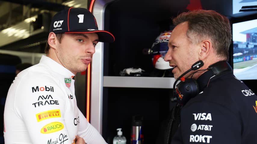 Horner over coureurswissel Red Bull: 'Verstappen verrast door snelheid besluit' | Formule 1 | NU.nl