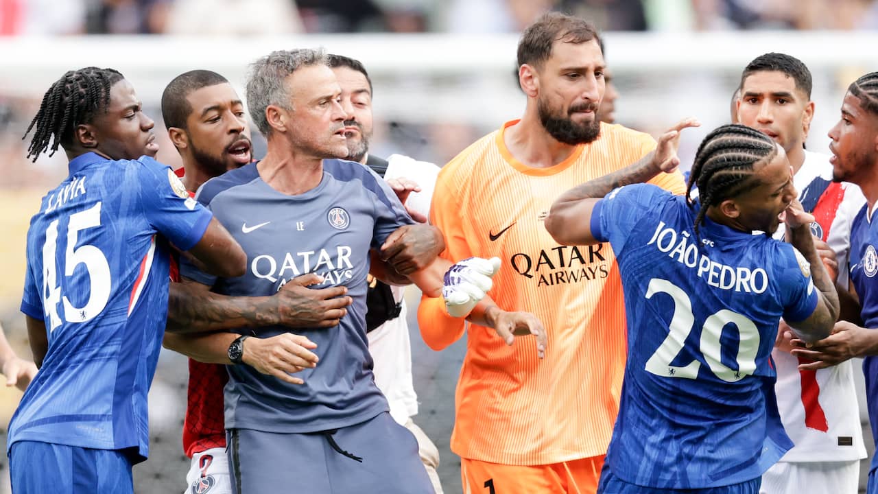 PSG-trainer Luis Enrique deelt tik uit na WK-finale: 'Ik wilde de ruzie ...
