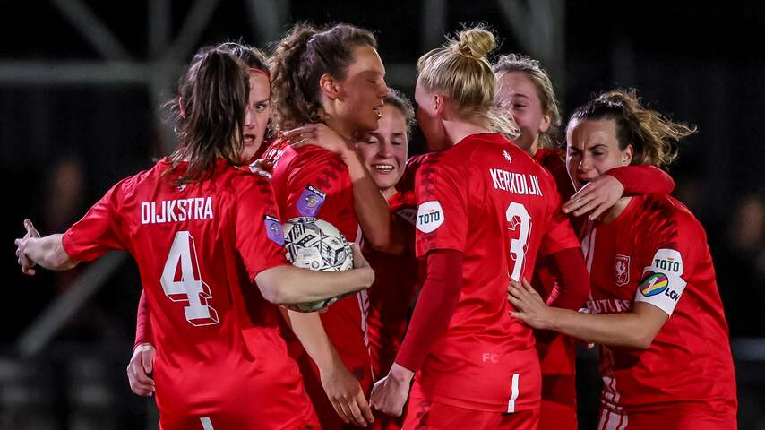 Vrouwen FC Twente herstellen zich met ruime zege en verstevigen koppositie | Voetbal | NU.nl