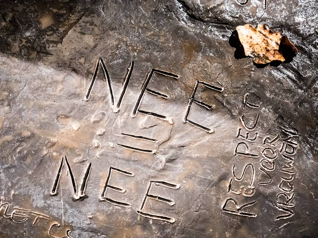 Nationaal monument tegen seksueel geweld onthuld: 'Doorbreekt de stilte ...