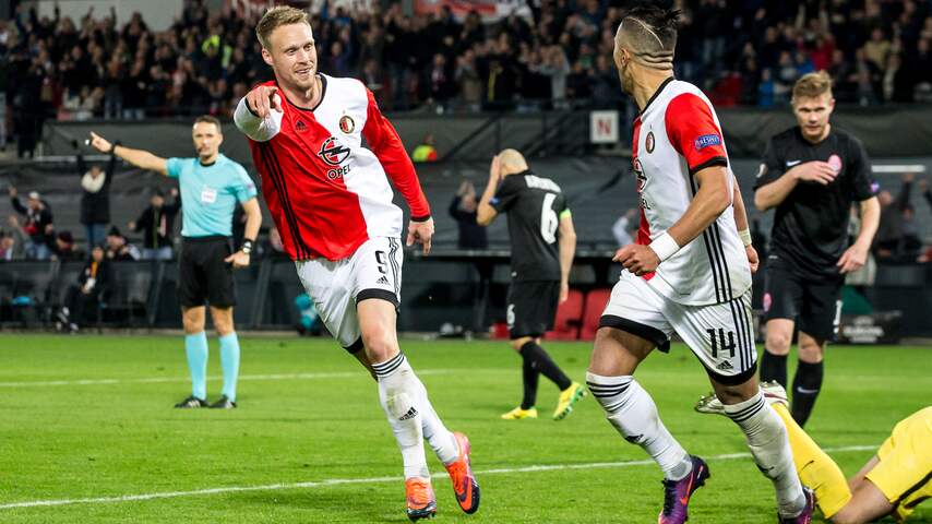 Feyenoord boekt nipte zege op Zorya Luhansk | Algemeen | NU.nl