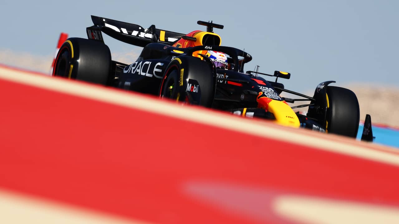 Ontevreden Verstappen klokt zesde tijd in eerste vrije training GP Bahrein | Formule 1 | NU.nl