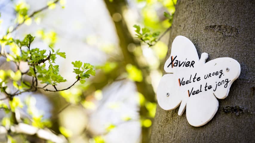 Xavier Durlinger (19) werd met vijftien messteken om het leven gebracht ...