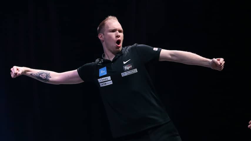 Darter Dennie Olde Kalter stunt met finaleplek in Wigan, maar verliest ...