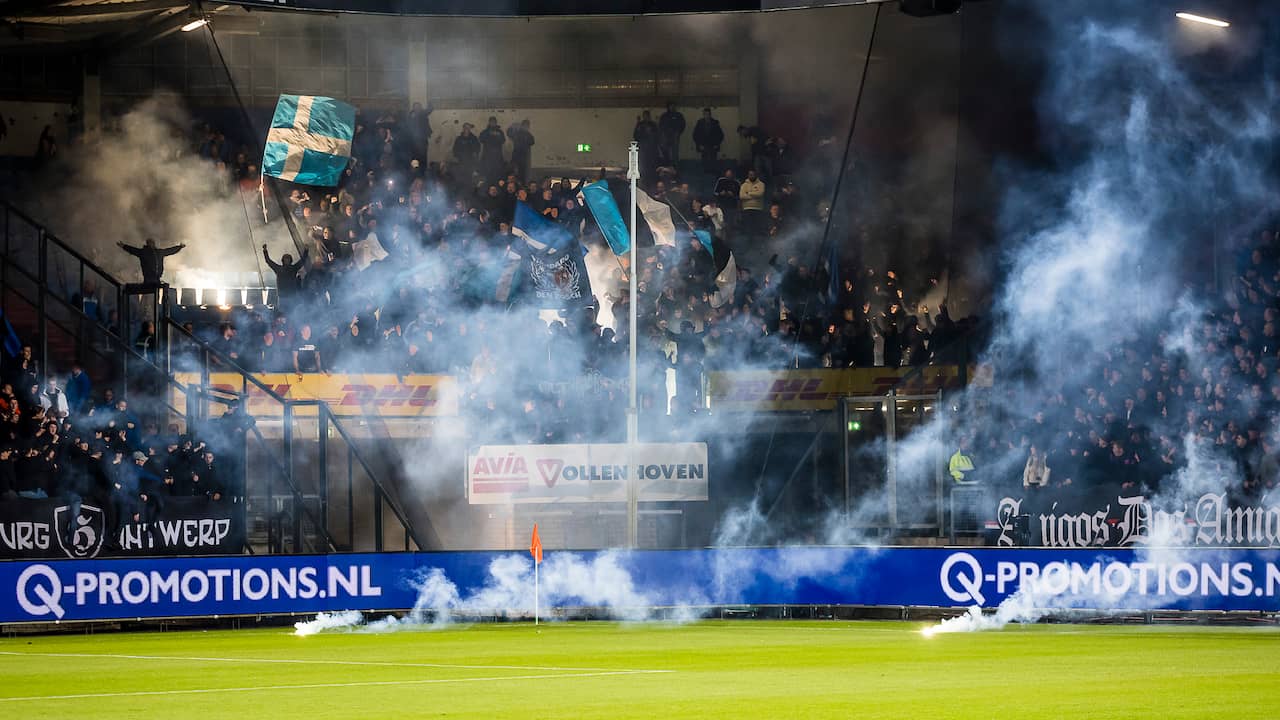 Vier relschoppers melden zich bij de politie voor rellen tussen Top Oss ...
