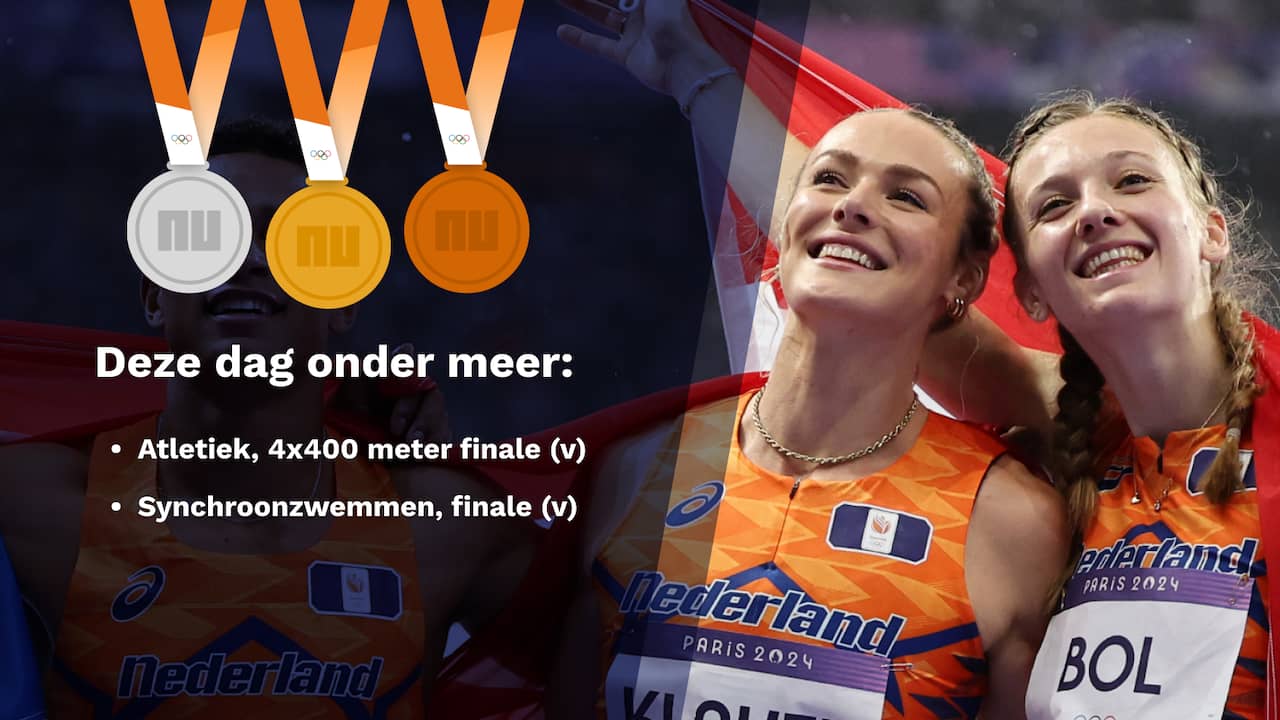 Dagprogramma Olympische Spelen: Bol en Klaver gaan voor goud ...
