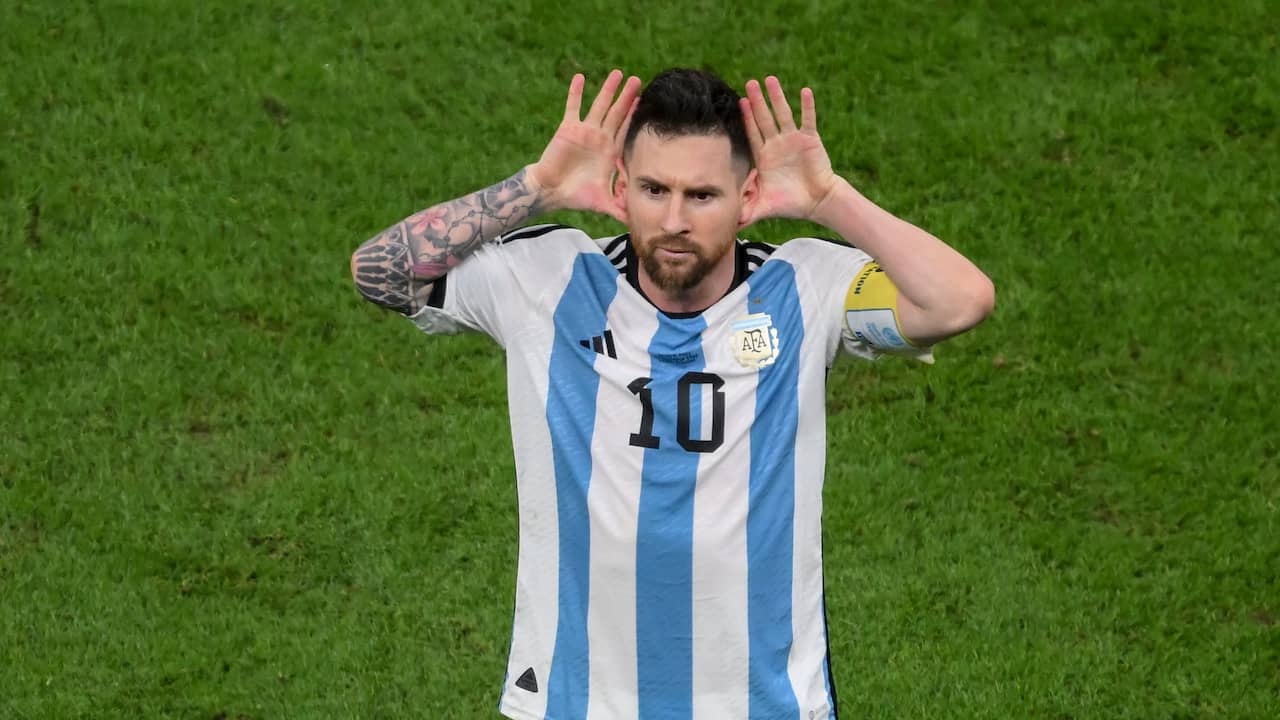 Messi niet trots op gedrag in duel met Oranje: 'Gebeurde in heetst van ...