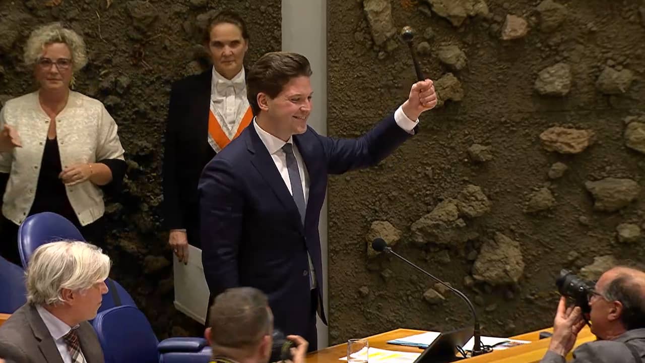 Van Campen (VVD) heeft primeur en is gekozen tot jongste ...