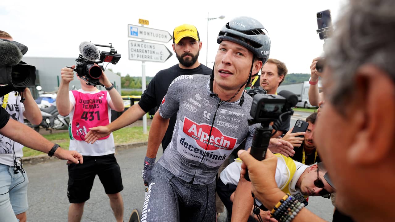 Philipsen geeft Van der Poel 'tien' voor lead-out in Tour: 'Alle ...