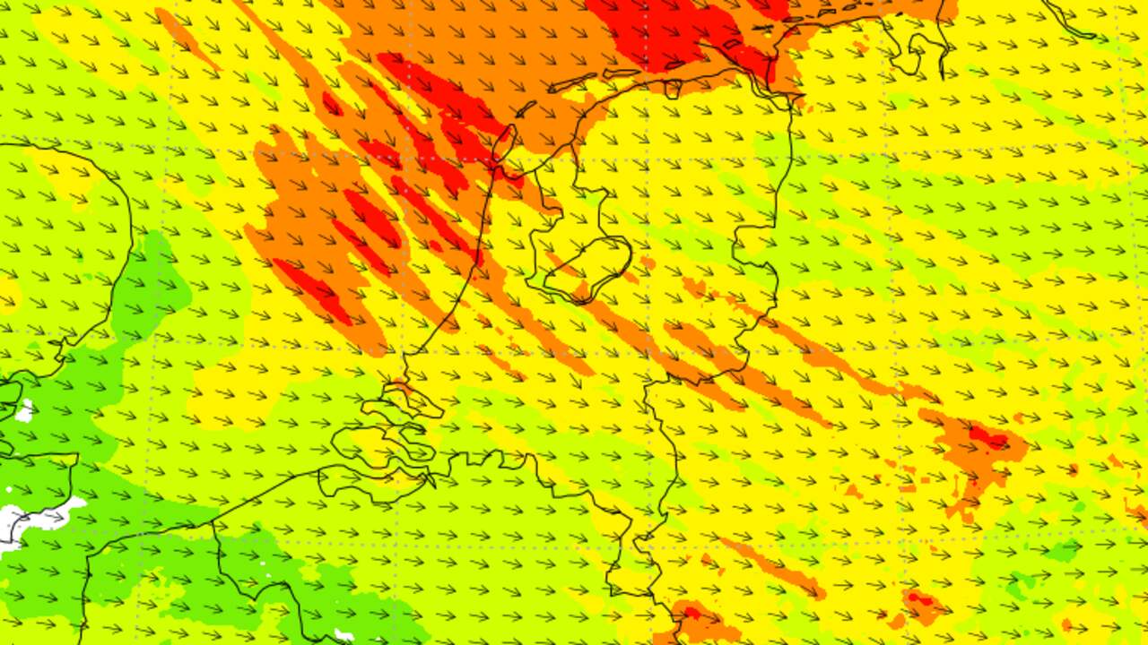 Hoe laat is de storm bij jou? Bekijk hier hoe storm Pia over het land trekt | Algemeen | NU.nl