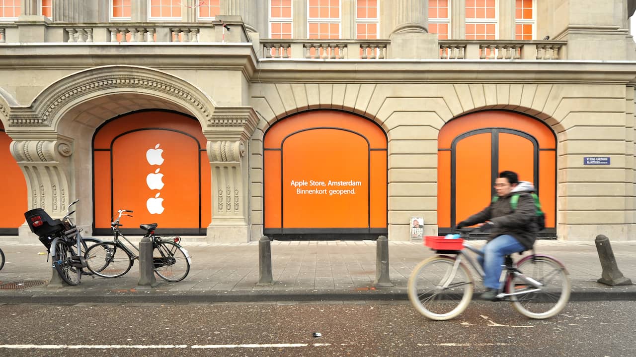 Apple opent tweede Apple Store in Haarlem | Tech | NU.nl