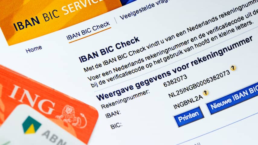 Wat betekent IBAN voor u? | Economie | NU.nl