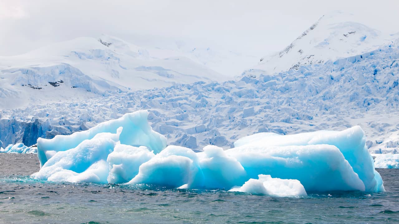 'Geluiden van gletsjer verraden hoe hard ijs smelt' | Wetenschap | NU.nl