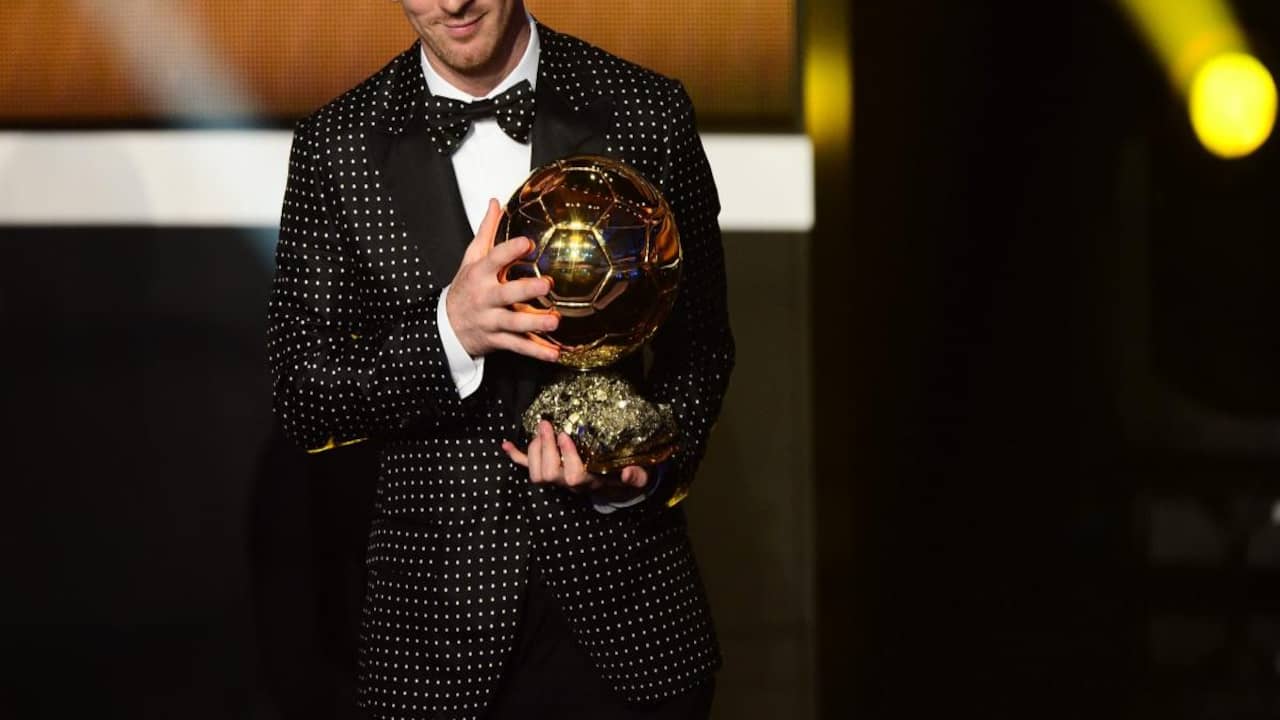 Messi wint Gouden Bal voor vierde keer op rij | Sport | NU.nl