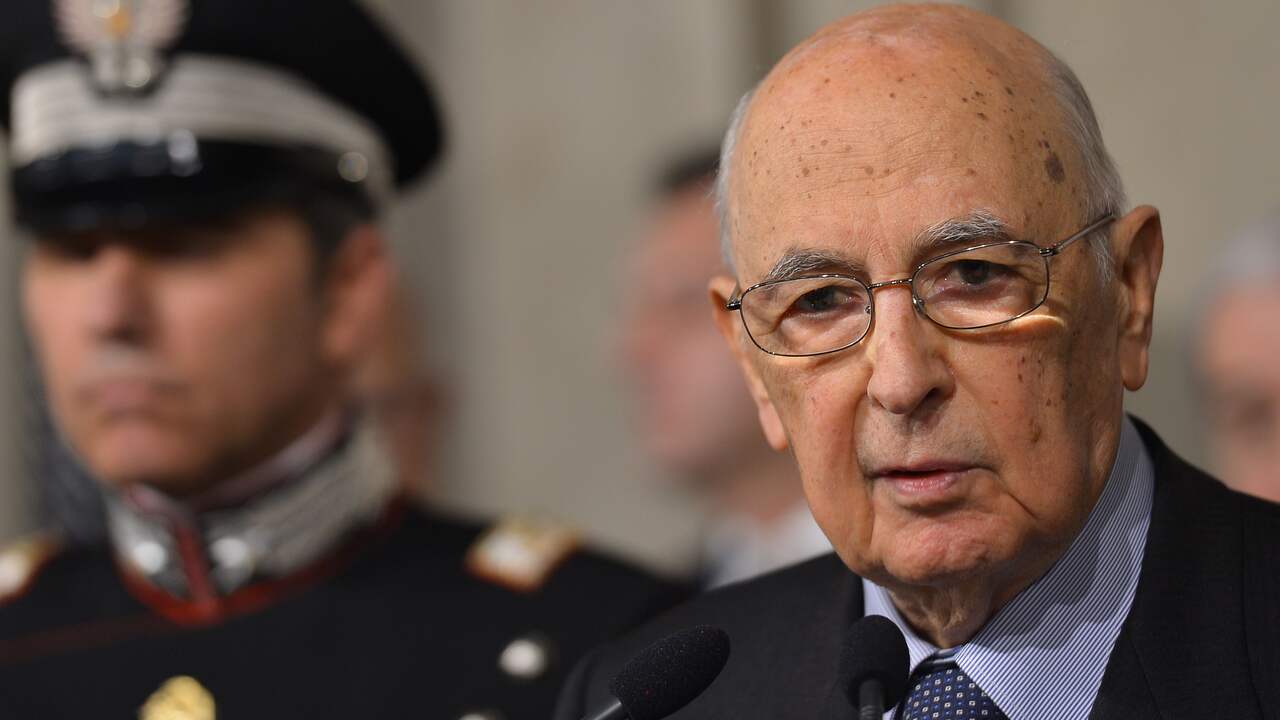Italiaanse president Napolitano (89) stapt eind 2014 op | Algemeen | NU.nl