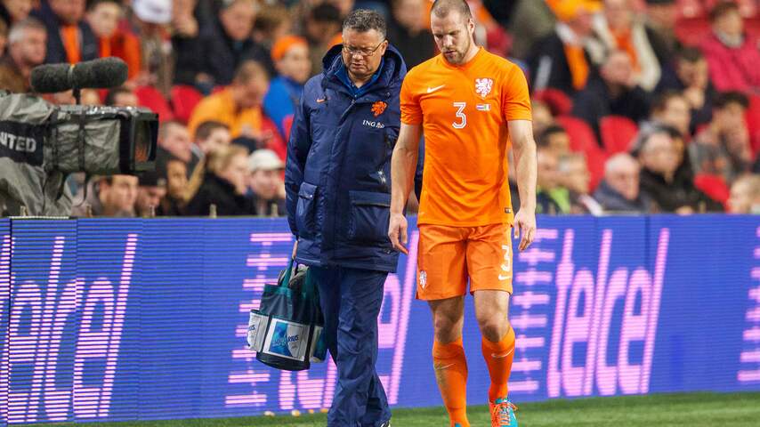 Hiddink moet Vlaar waarschijnlijk missen tegen Letland | Sport | NU.nl