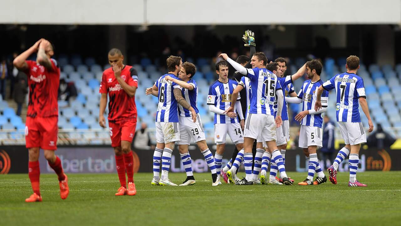 Sevilla in slotminuut onderuit bij Real Sociedad | Sport | NU.nl