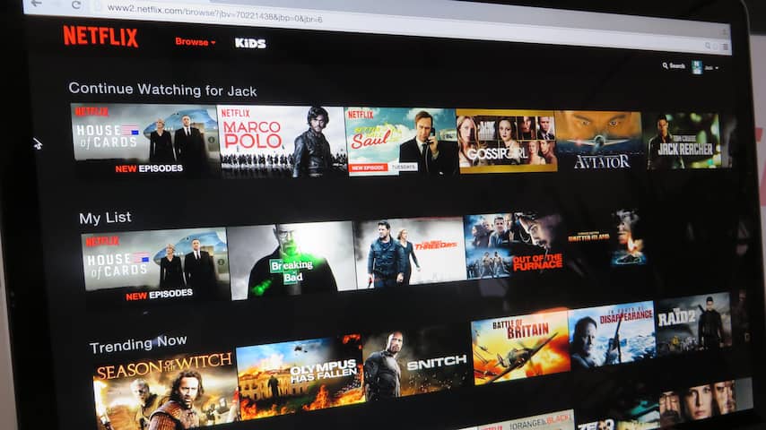 Netflix test compleet nieuw uiterlijk op web en tablet | Tech | NU.nl
