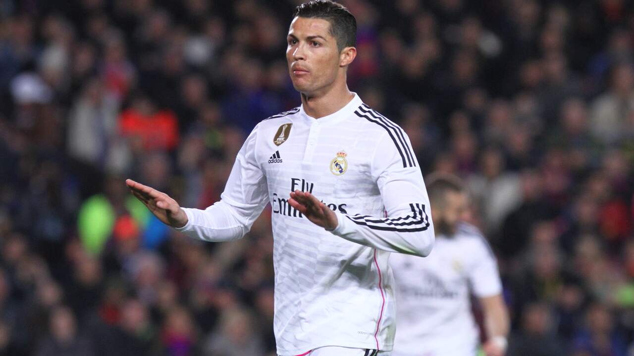 Ronaldo mogelijk gestraft voor manier van juichen in 'Clásico' | Sport ...