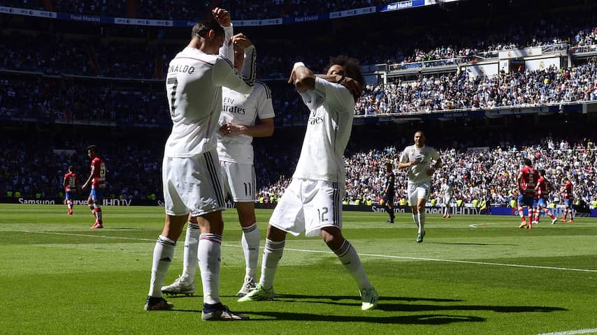 Real Madrid wint met 9-1 van Granada, Ronaldo scoort vijf keer | Sport ...