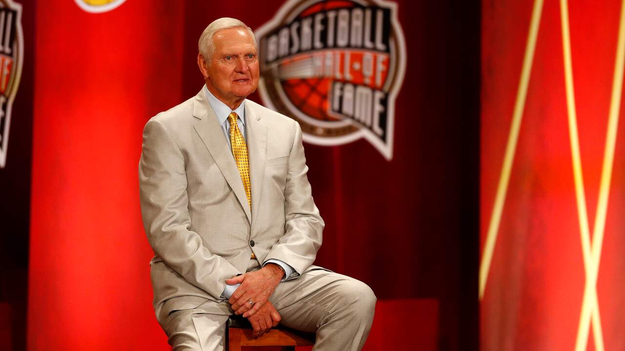 Basketballegende Jerry West (86), die model stond voor NBA-logo ...