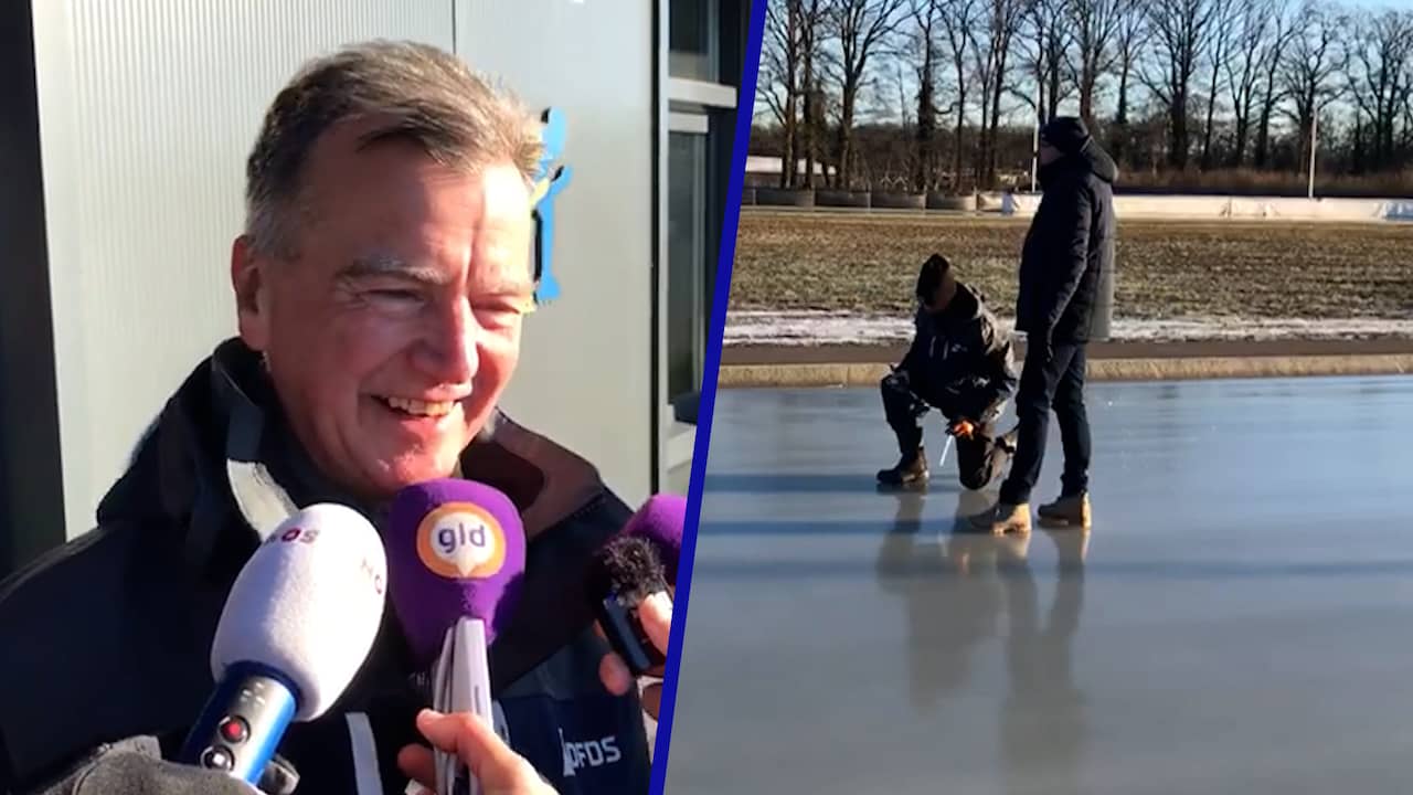 IJsmeester Winterswijk verwacht 'gekkenhuis' bij schaatsmarathon | NU.nl