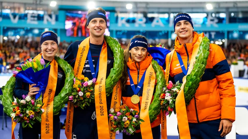 Schaatsbond kondigt primeur met 4 WK's in één stad aan en verhoogt ...
