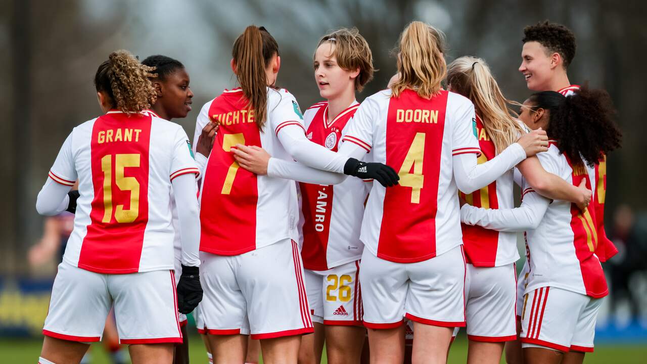 Ajax Vrouwen overklast VV Alkmaar en houdt druk op koploper FC Twente | Voetbal | NU.nl