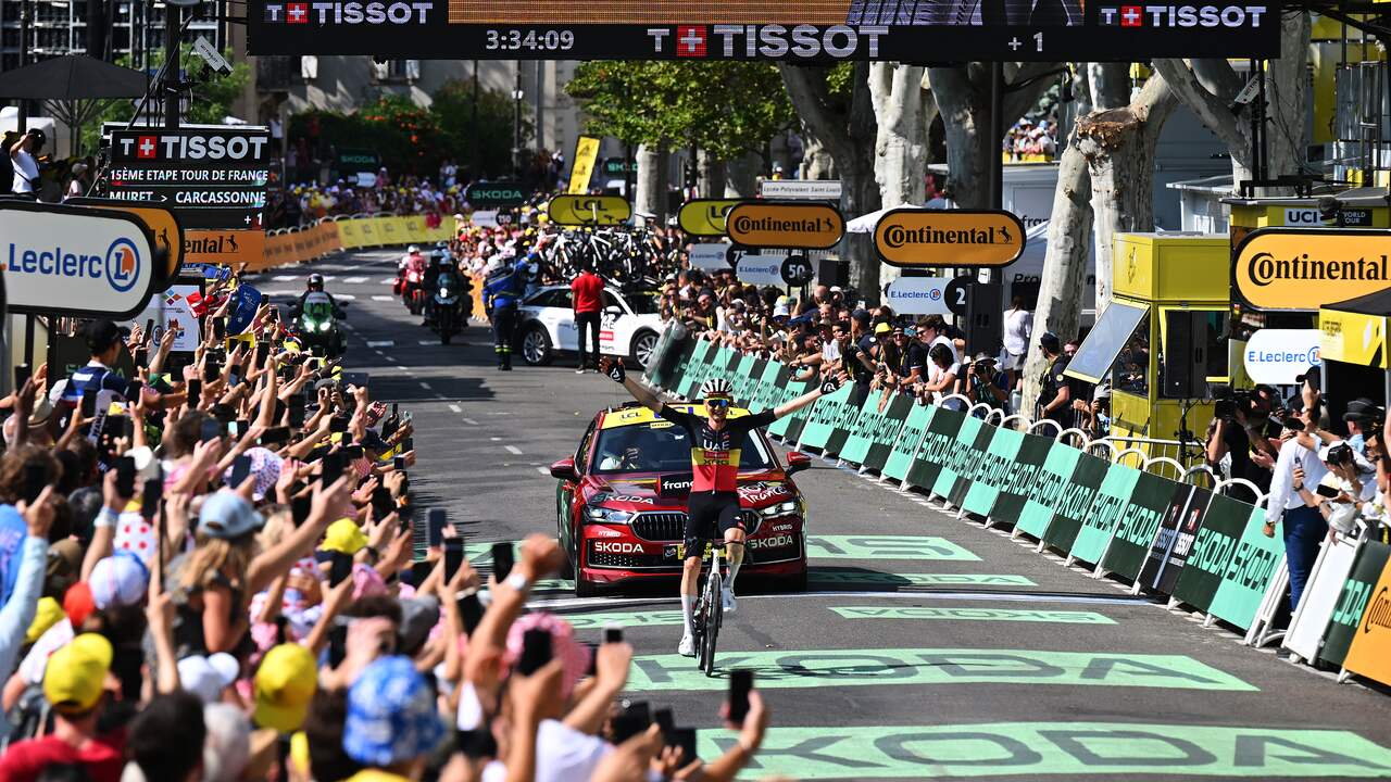 Tim Wellens soleert naar etappezege in Tour de France | NU.nl