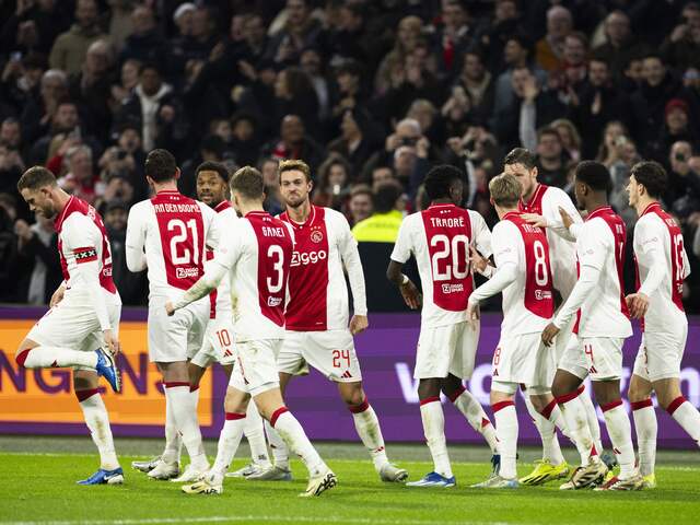 Live KNVB-beker | Reacties na kleine overwinning Ajax op Telstar - NU.nl