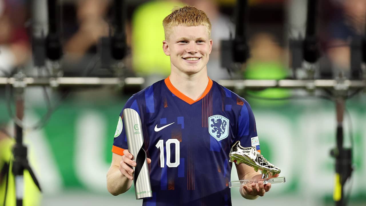 Live EK onder 19 | Oranje viert feest, Smit verkozen tot speler van ...