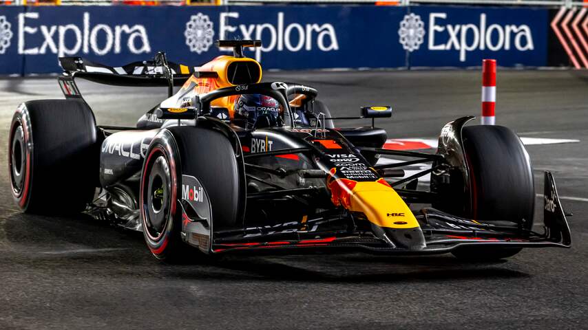 Verstappen klokt vijfde tijd in derde vrije training GP Las Vegas, Russell snelste | Formule 1 ...