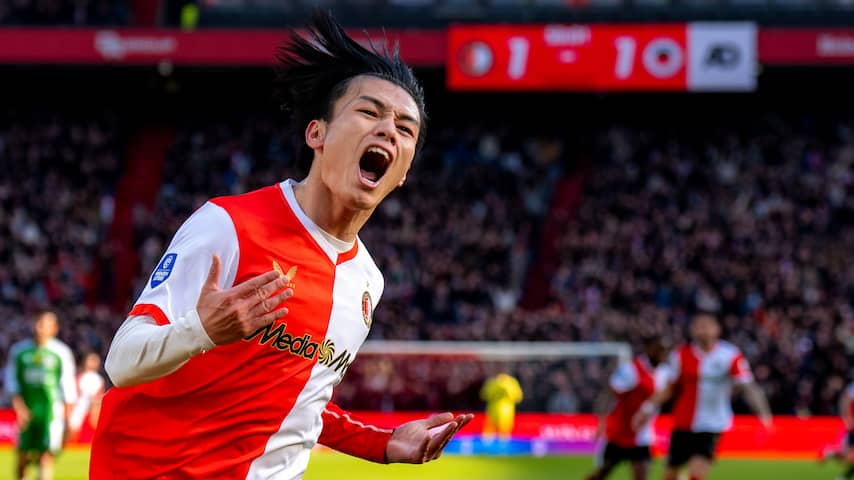 Feyenoord ontsnapt aan misstap tegen Excelsior na goals Ueda en assist ...