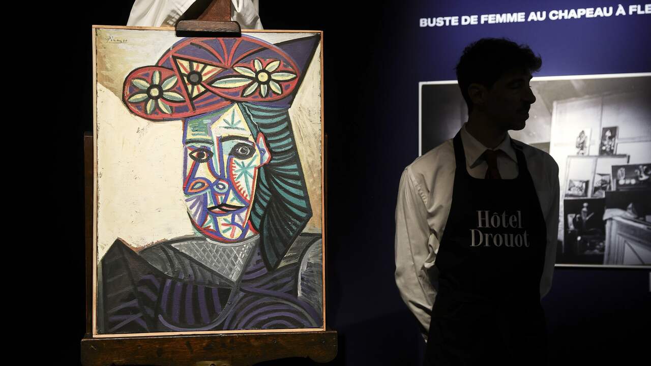 Tot nu toe onbekende Picasso uit 1943 wordt geveild in Parijs | Boek ...