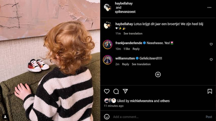 Spike van DI-RECT en Bella Hay verwachten tweede kind | Achterklap | NU.nl